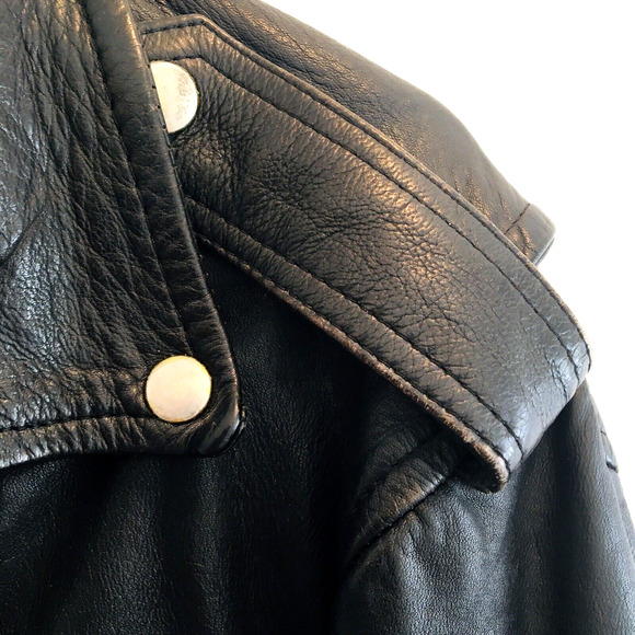 U Mr. Inc. | Jackets & Coats | Vtg 8s U Mr Inc Leather Jacket ...